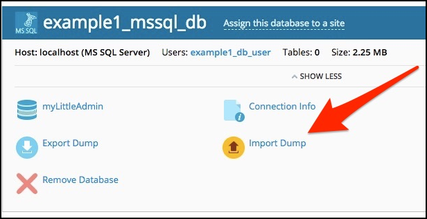 How to Upload or Restore Database using Plesk Panel - Diadem Technologies : Hosting Knowledgebase